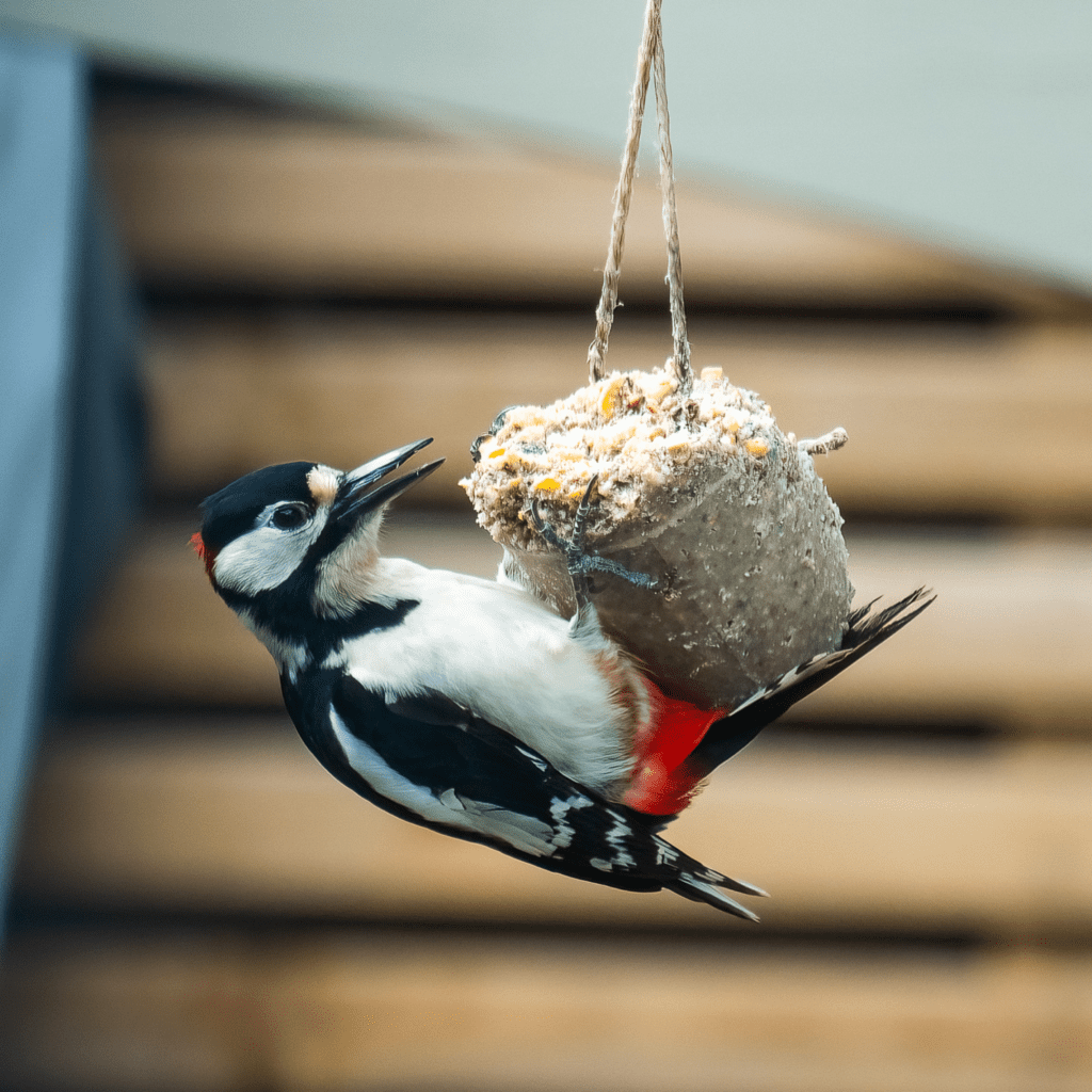 Premium Suet Cones- Energy Boosting Bird Food Treats By Ecobird Food